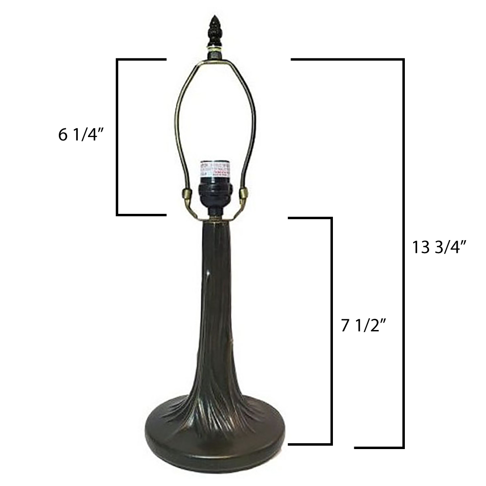 32044-Medium Tree Trunk Lamp Base Antique Bronze Finish - Rainbow Art ...